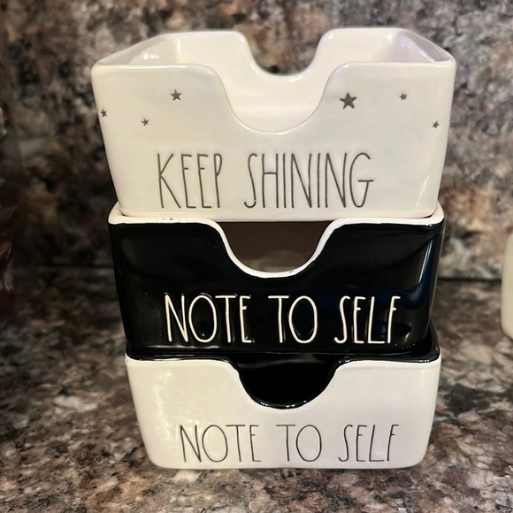 Rae Dunn | Office | Rae Dunn Note To Self Desk Post Note Holder | Poshmark